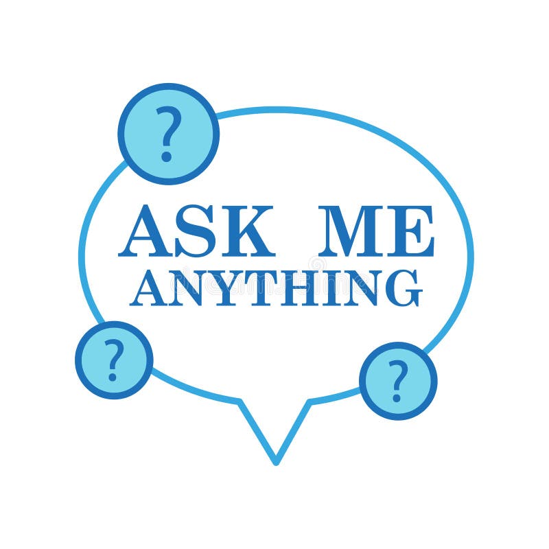 Ask Me Anything. Ask Question Template Banner. Vector Illustration ... Ask Me Anything. Ask Question Template Banner. Vector Illustration ...