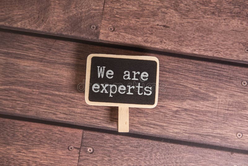 ASK OUR EXPERTS Text on a Sticky on Chart. Stock Photo - Image of ...