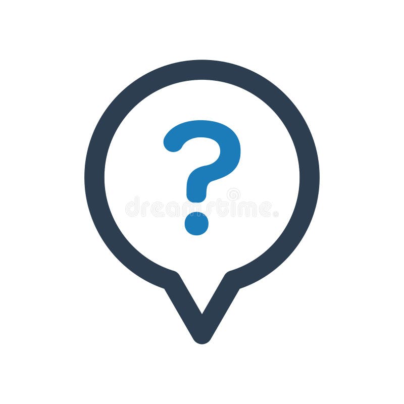 Question Mark Vector Icon, Ask Symbol. FAQ and Help Pictogram, Flat ...
