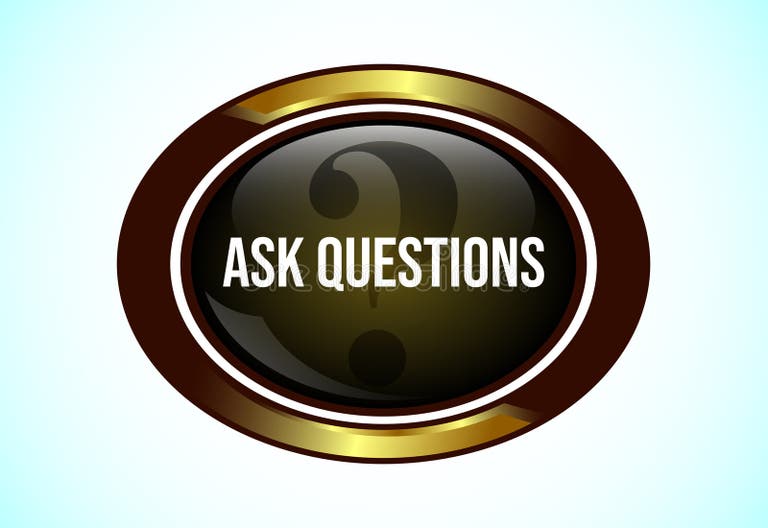 Ask Questions Button, Suitable for Mobile App, and Website UI Design ...