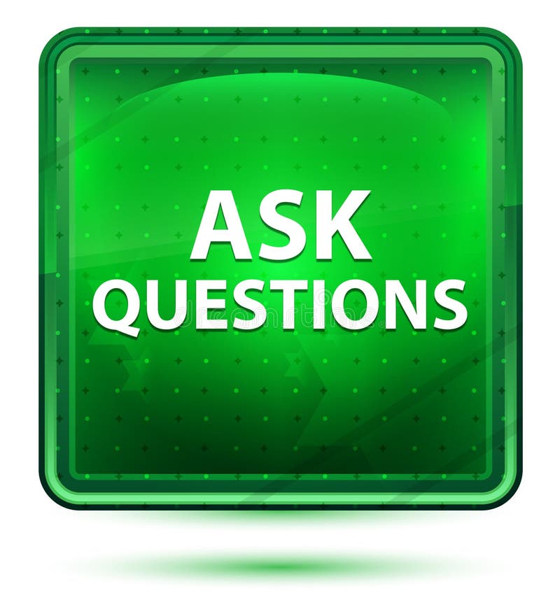 QUESTIONS Square Letter Collage Stock Illustration - Illustration of ...