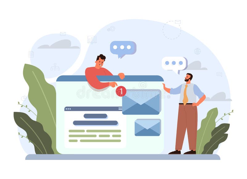 Asking for Help Concept. Character Seeking Support from Other Stock ...