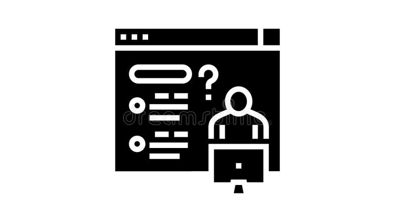 Asking Business Question To Find Answer, 4k Animation of Businessman ...