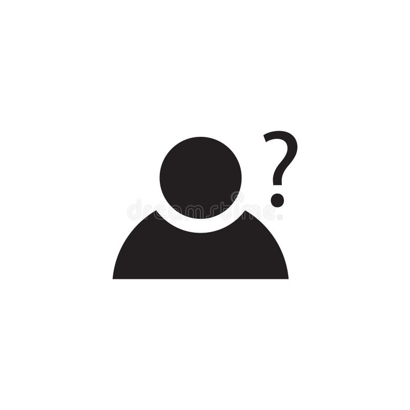 Asking Related Vector Icon Logo Design Stock Vector - Illustration of ...