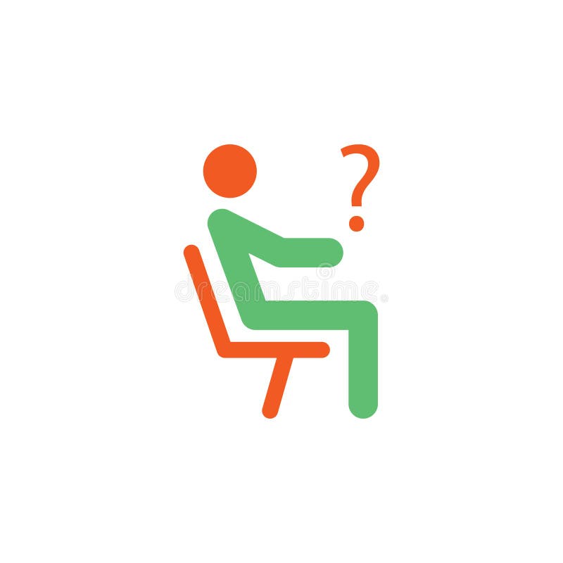 Asking Related Vector Icon Logo Design Stock Vector - Illustration of ...