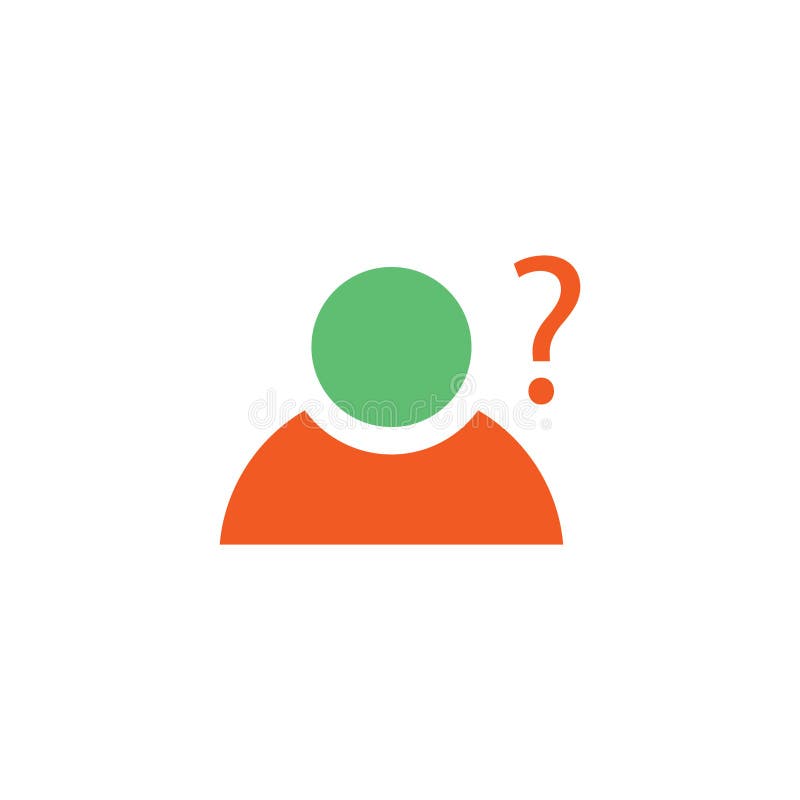 Asking Related Vector Icon Logo Design Stock Vector - Illustration of ...