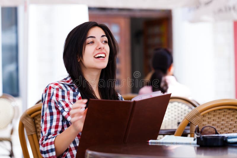 Asking for waitress stock photo. Image of dinner, lady - 34464604