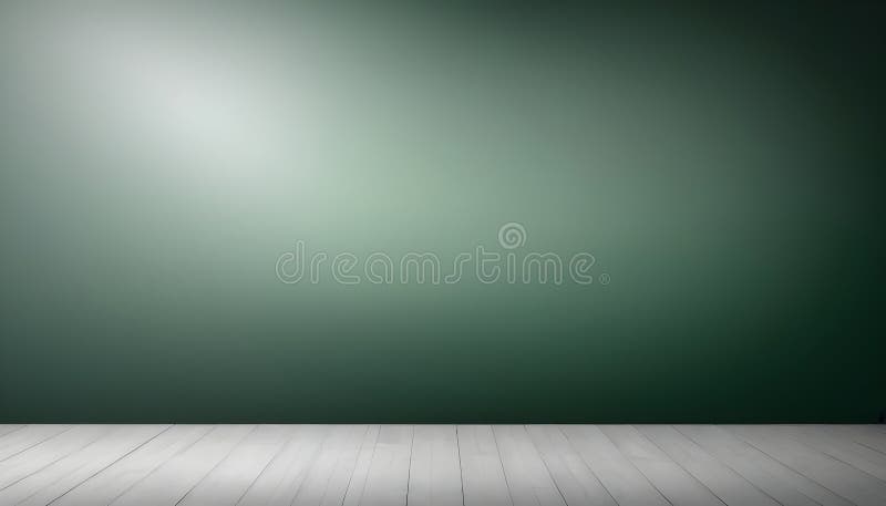 Ethereal Green Studio Background with Subtle Shimmer Stock Illustration ...