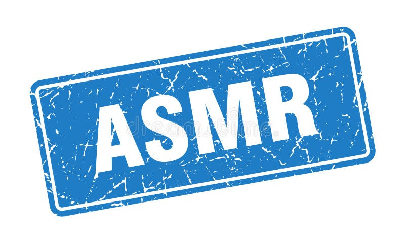 Asmr Sign. Asmr Grunge Stamp Stock Vector - Illustration of stamp ...