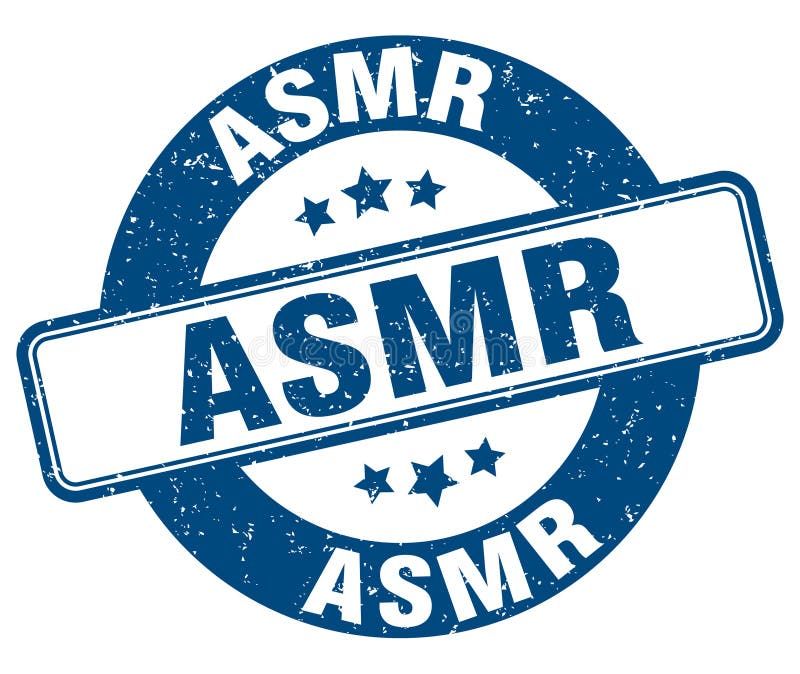 Asmr Stamp. Asmr Label. Round Grunge Sign Stock Vector - Illustration ...