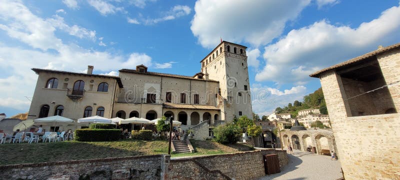 Asolo, Italy. editorial photography. Image of house - 255294632