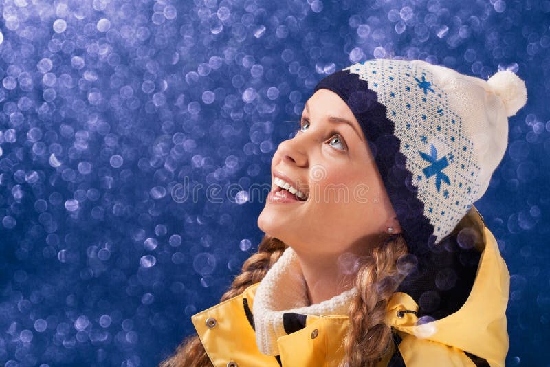 Asombro imagen de archivo. Imagen de atractivo, azul - 17330623