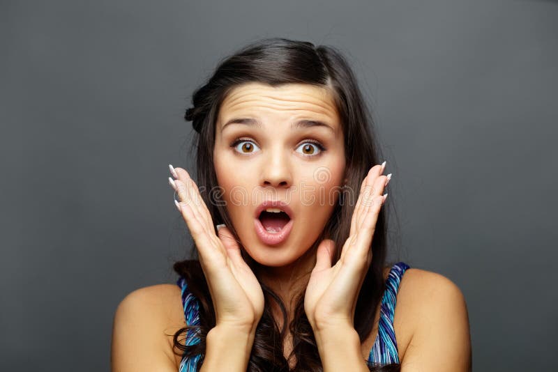 Asombro imagen de archivo. Imagen de moderno, humano - 25442915