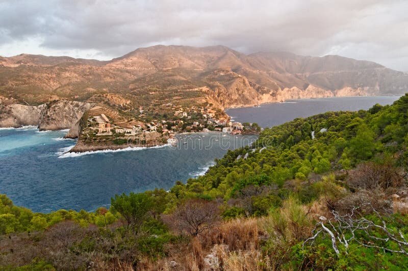 Asos island stock image. Image of landscape, archipelago - 29234377