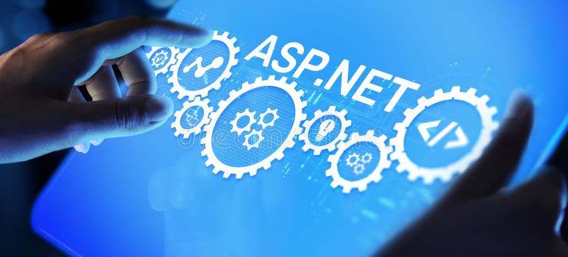 Asp.net Web-application Software Development Platform Stock Illustration - Illustration of ...