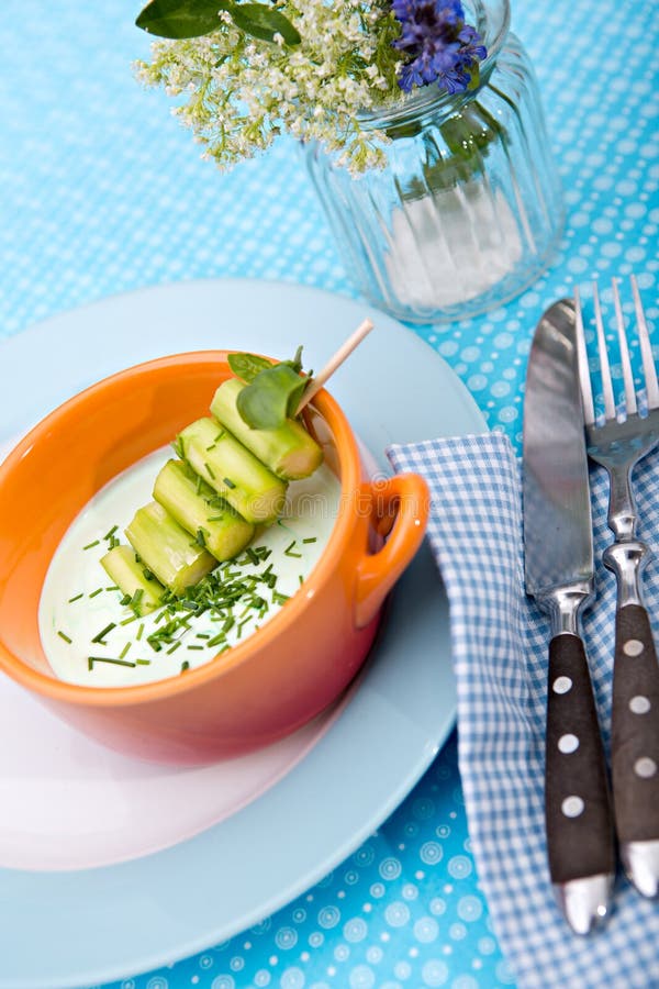 Asparagus stock image. Image of restaurant, asparagus - 31290445