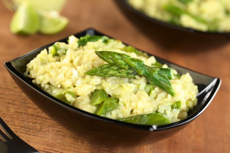Asparagus Risotto stock image. Image of food, horizontal - 22559941