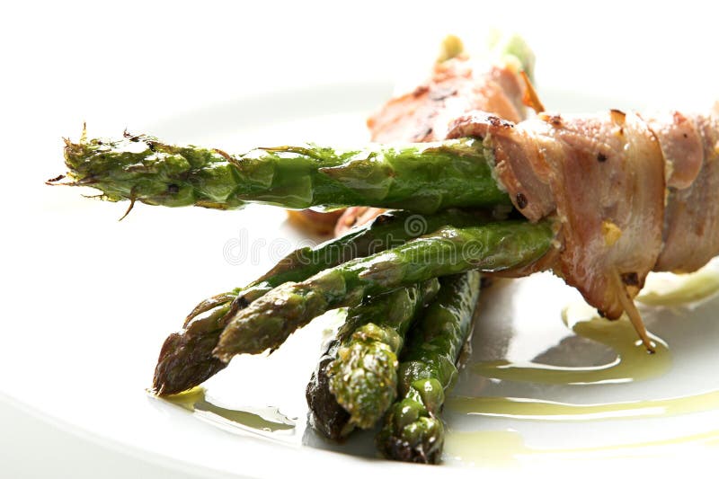 Asparagus starter stock photo. Image of dinner, green - 1518884