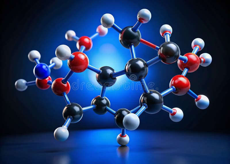 Aspartame E951 Molecular Structure 3D Model and Chemical Formula on ...