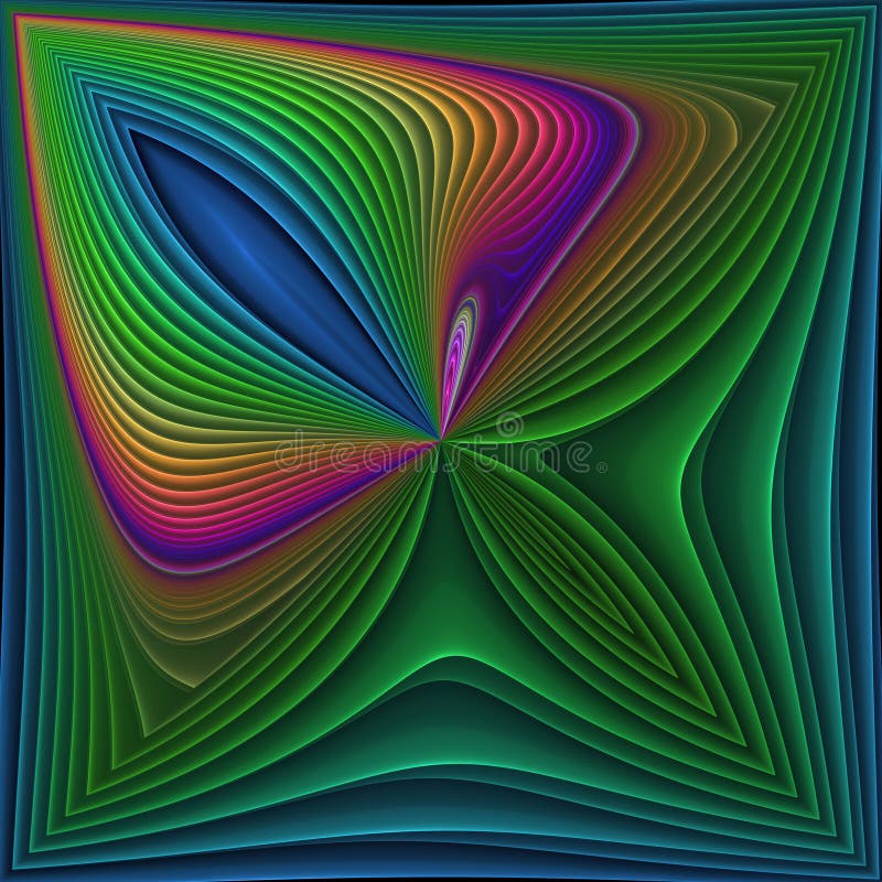 Aspects of Quantum Field stock illustration. Illustration of technology ...