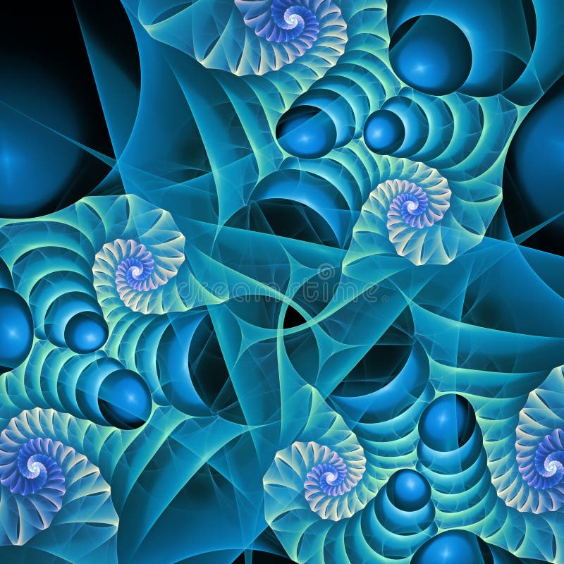 Aspects of Quantum Field stock illustration. Illustration of math ...