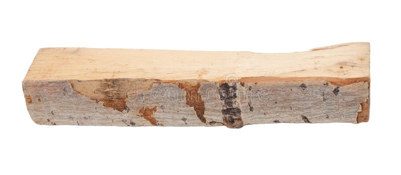 Stub Log With Wooden Texture Isolated Stock Image - Image of brown ...