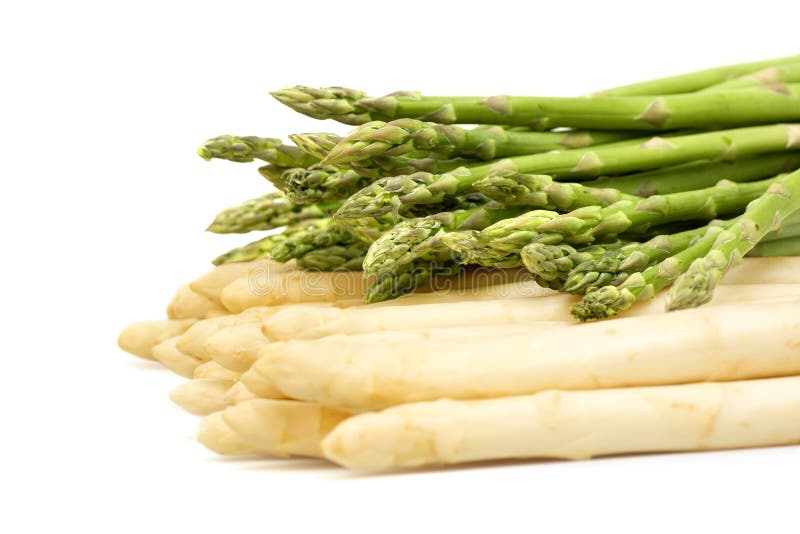 Asperge verte et blanche image stock. Image du cheminée - 23310921