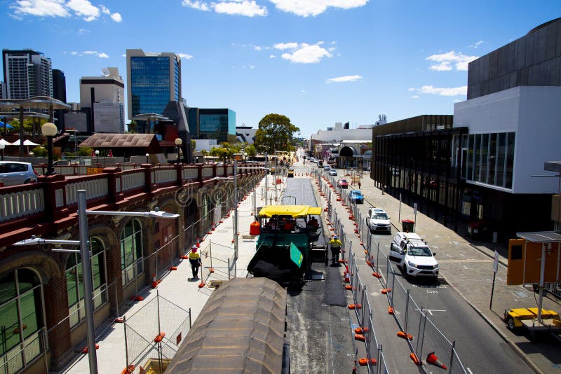 Asphalt and Bitumen Surfacing Editorial Image - Image of gravel ...