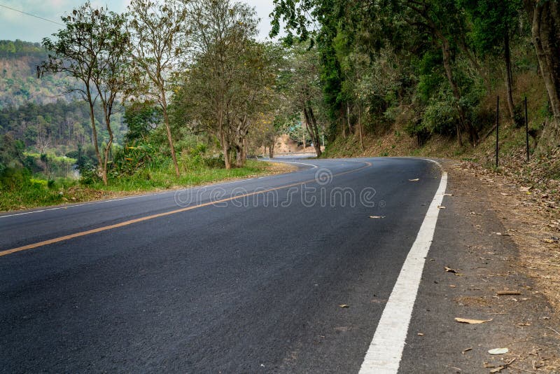 Asphalt Country road stock photo. Image of countryside - 90144546