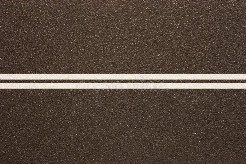 Asphalt Double White Lines (Texture) Stock Photo - Image of automobile ...