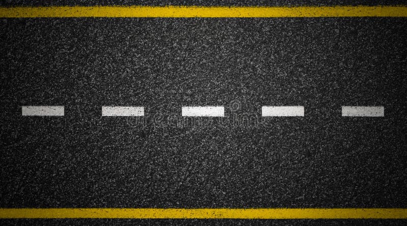 Straight Road Top View