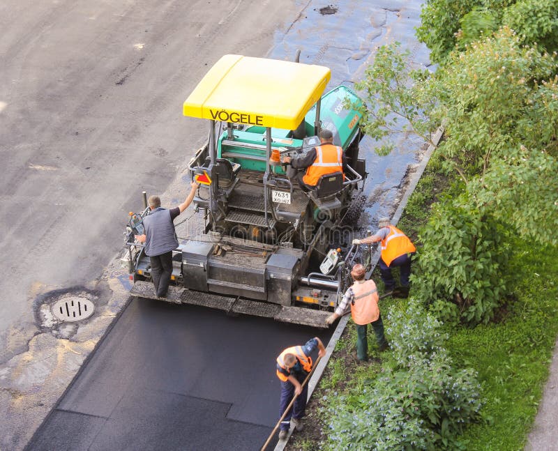 Asphalt machine. editorial stock image. Image of equipment - 64356219