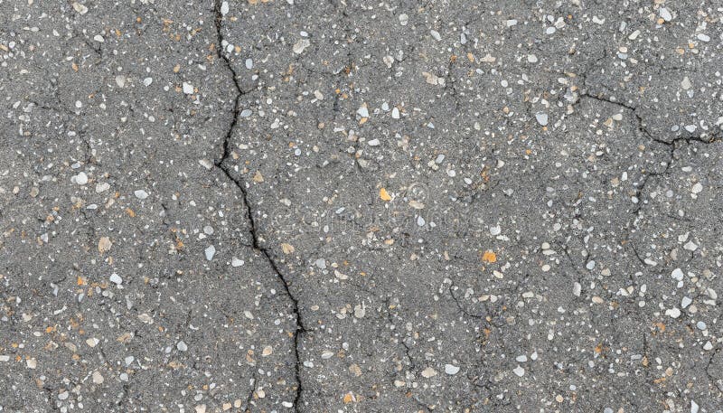 Asphalt Pavement with Cracks As a Background. View from Above. Stock ...