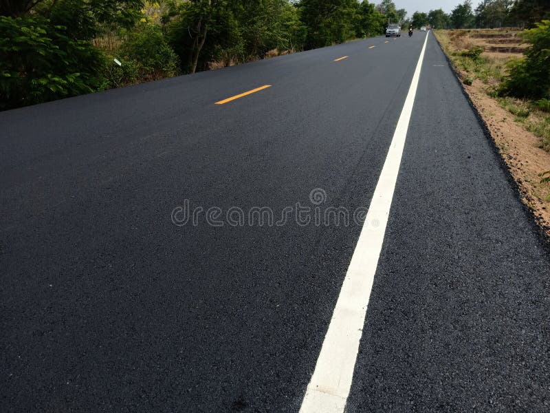 Asphalt Road stock image. Image of business, street - 147624895