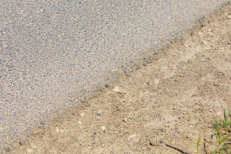 Asphalt Road Corner. Background with Selective Focus and Copy Space ...