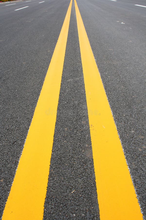 Asphalt Road stock image. Image of dividing, life, city - 43502383