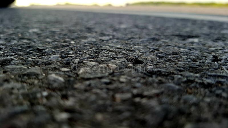 Asphalt Road with Dust Particles Stock Image - Image of google, dust ...