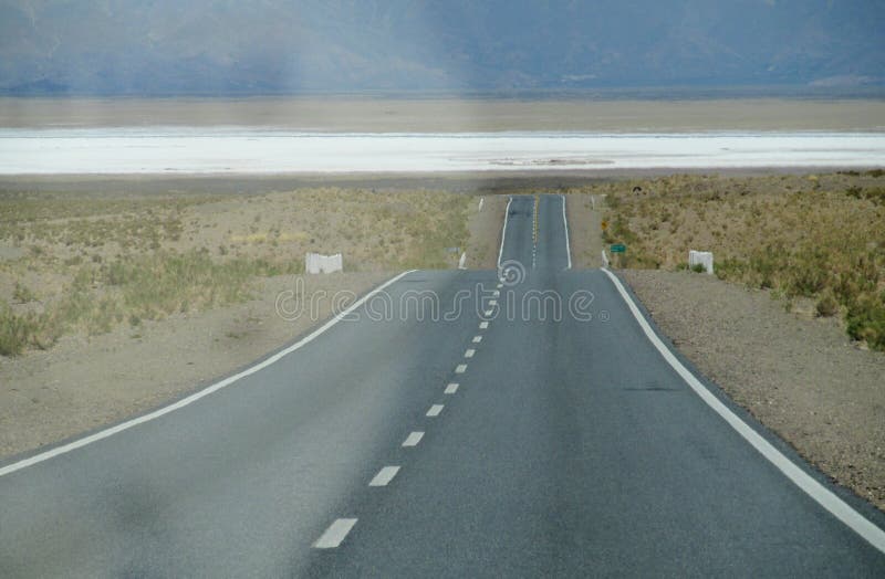 Asphalt Road Going Straight Stock Image - Image of hill, concept: 78042421