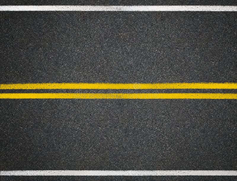 Asphalt Road Highway Line Marks Stock Photo - Image of straight ...