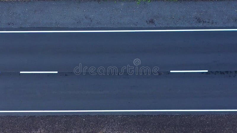 Asphalt Road through Pine Forest. Aerial Top View. Vertical Format ...
