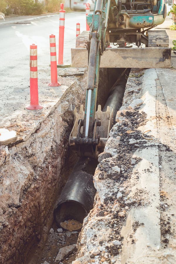 Asphalt road repair stock image. Image of industry, maintenance - 50681825