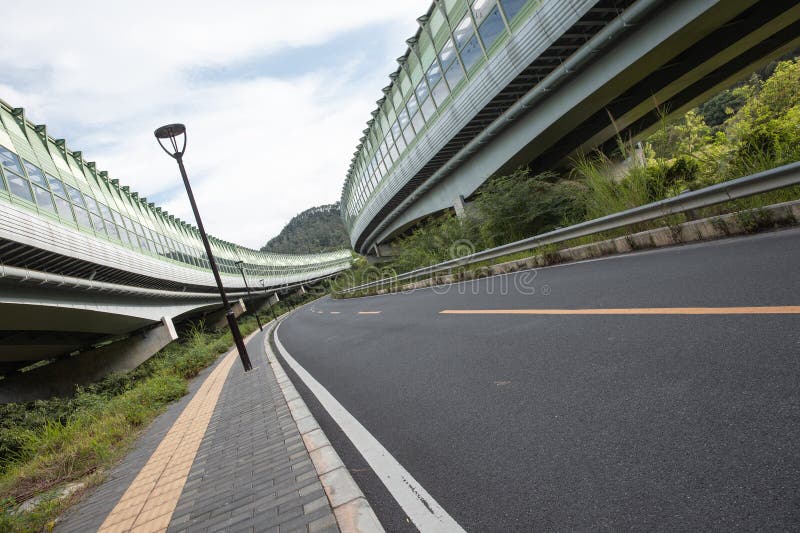 Asphalt Road in Shenzhen China Stock Photo - Image of transport, empty ...