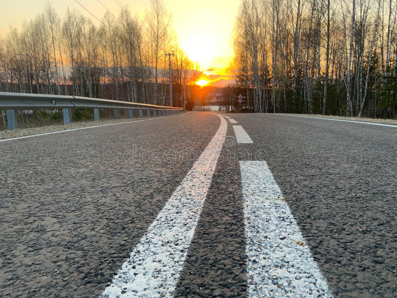Asphalt road in sunshine stock photo. Image of natural - 249006836