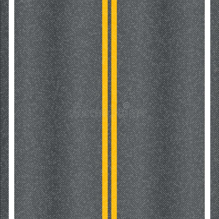 Seamless Texture Highway Asphalt Road Stock Illustrations – 700 ...