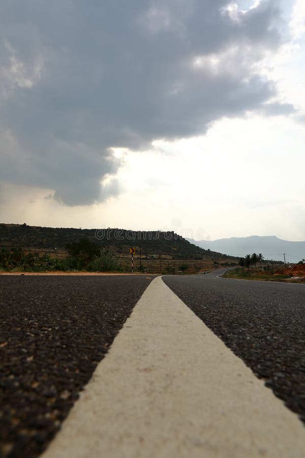 Asphalt Road Texture in a Mountain Terrain Stock Photo - Image of drive ...