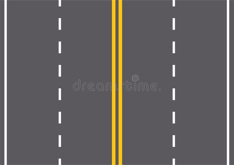 Asphalt Road Texture Top View Stock Vector - Illustration of direction, background: 194535957