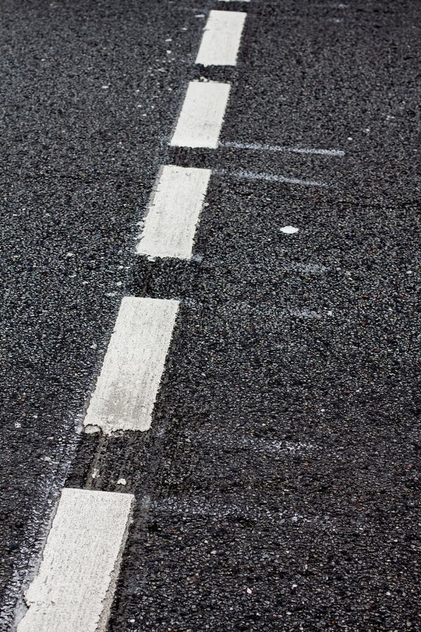 Asphalt Road Texture with White Strip Stock Photo - Image of bitumen ...