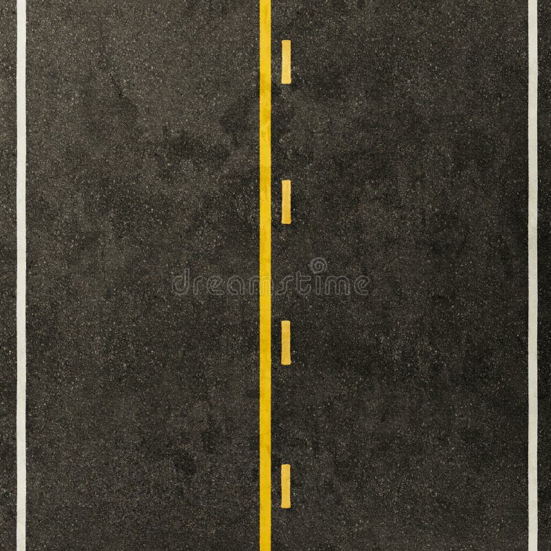 Asphalt Road Texture with Yellow Line. Abstract Background for Design ...