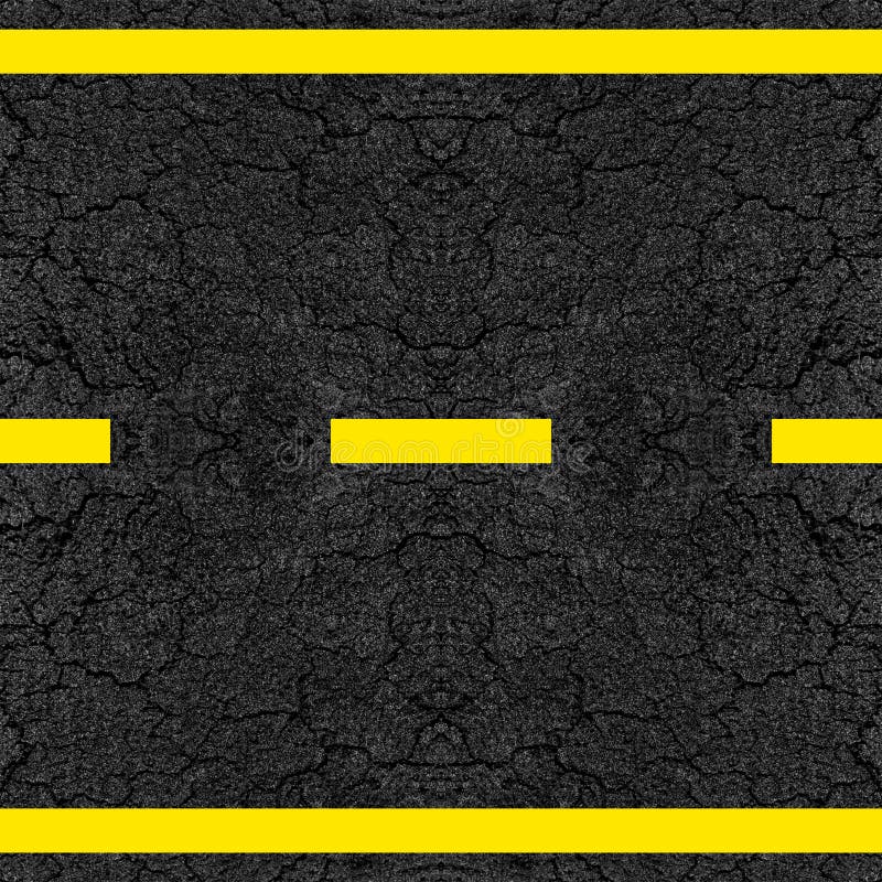 Asphalt road stock vector. Illustration of element, outdoors - 86466704