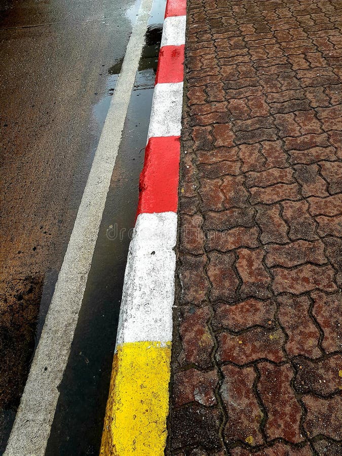 Asphalt Road and Traffic Lines. Stock Image - Image of road, asphalt ...